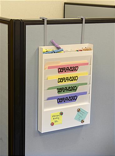 Cubicle Wall Hanging File | Top Organizer Pocket