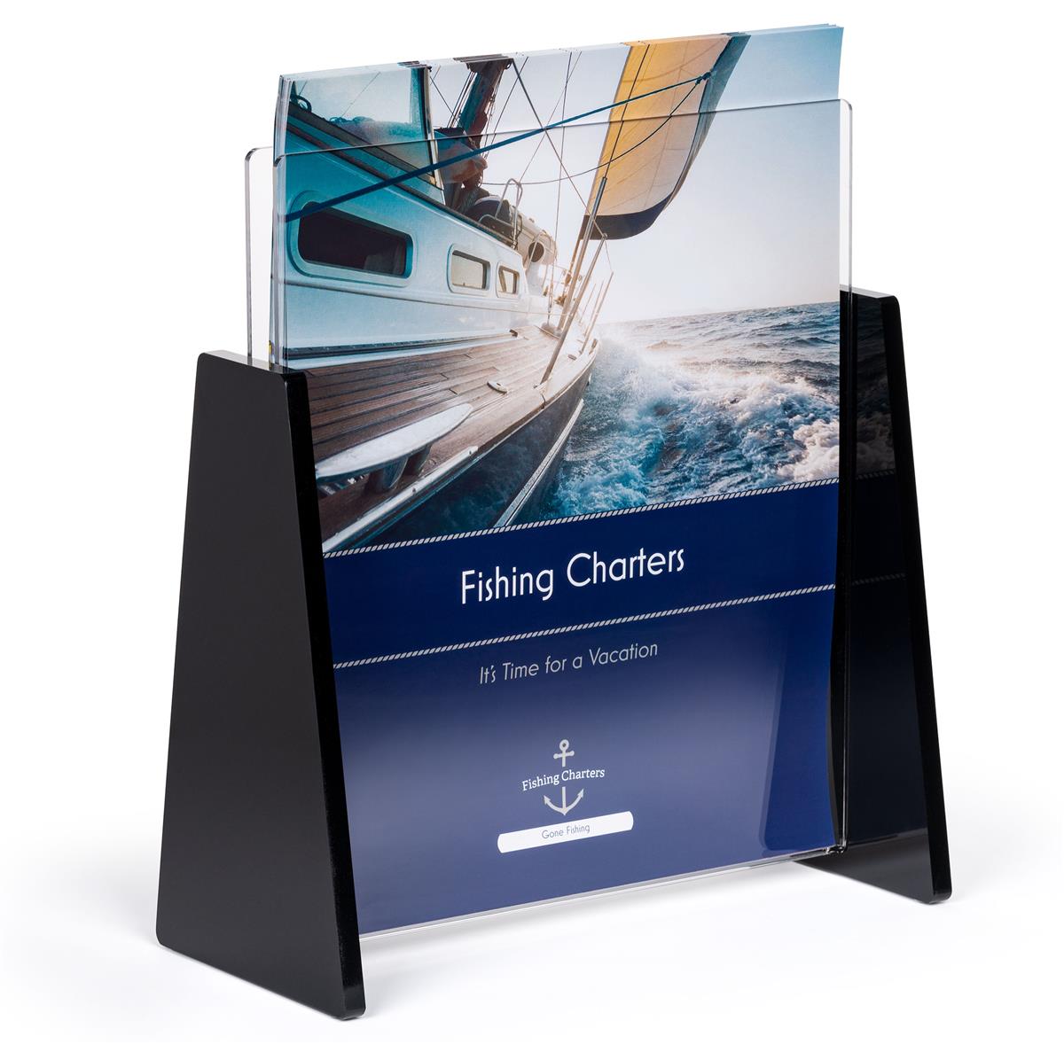 Countertop Magazine Display | Literature Holder for Office or Retail