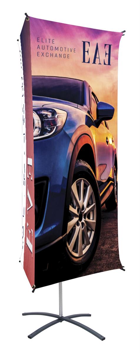 Tri-Banner Stand | Custom 3-Sided UV Printed Graphics