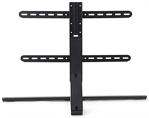 Adjustable Tabletop TV Stand | Black Finish Steel