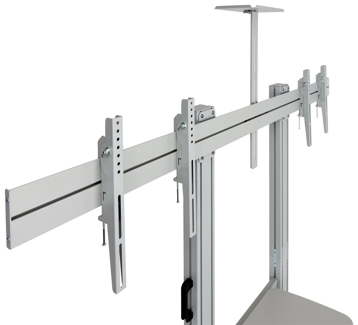 Dual Screen TV Stand | Fits Two Monitors Up to 60"