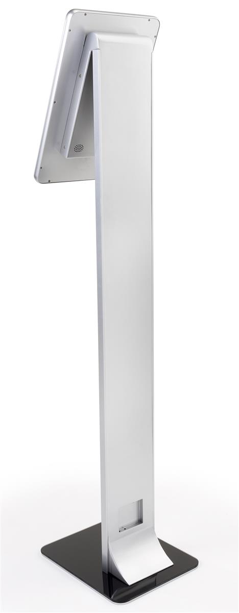 16” Digital Media Player Floor Stand with 10pt PCAP Touch Screen