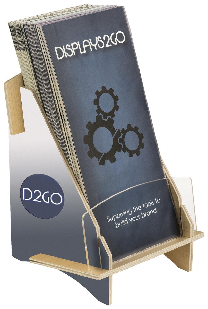 Branded Pamphlet Display | UV Printed Side Panels