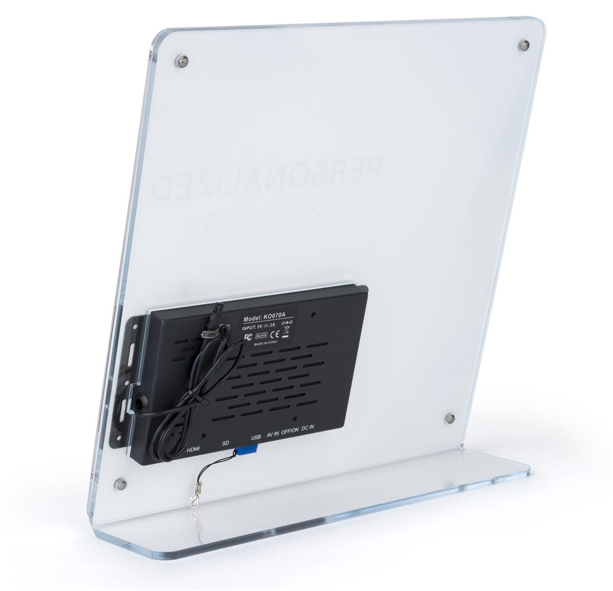 Countertop Brochure Holder with Video Screen | Custom Printing