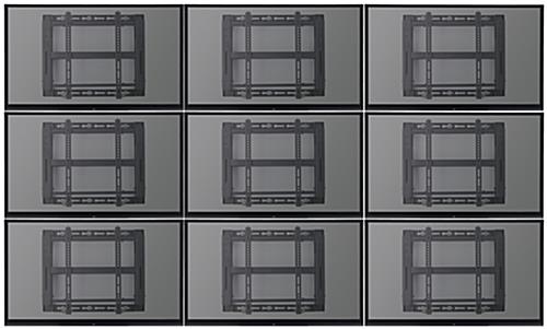 Video Wall Display Mount | Micro Height Adjustment | Displays2Go