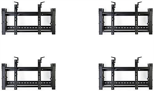 Video Wall Mounting Bracket 2x2 Configuration | Cable Management