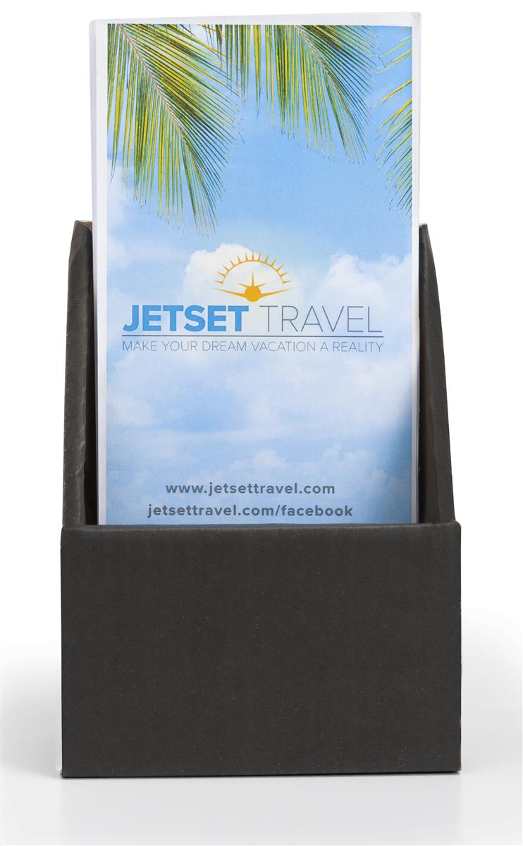 Cardboard Brochure Holders | Fits 4" x 9" Brochures