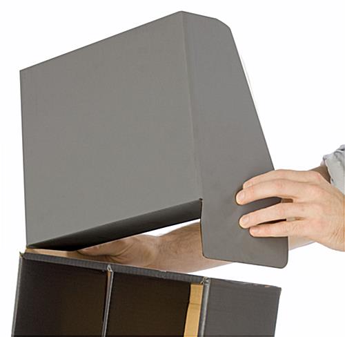 DVD Rack | Black Cardboard Display