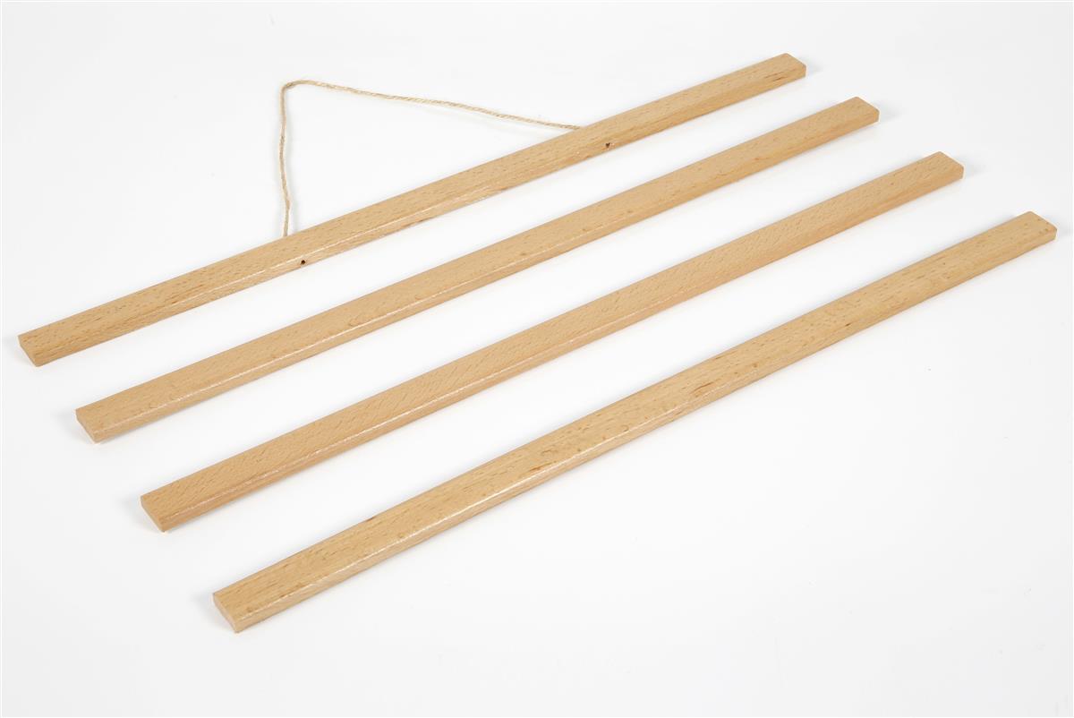 Wood Magnetic Poster Hanger | Offered in 14", 18" and 22" Sizes