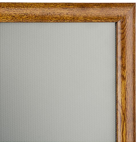 22" x 28" Wood Snap Frame | Non Glare PVC Lens