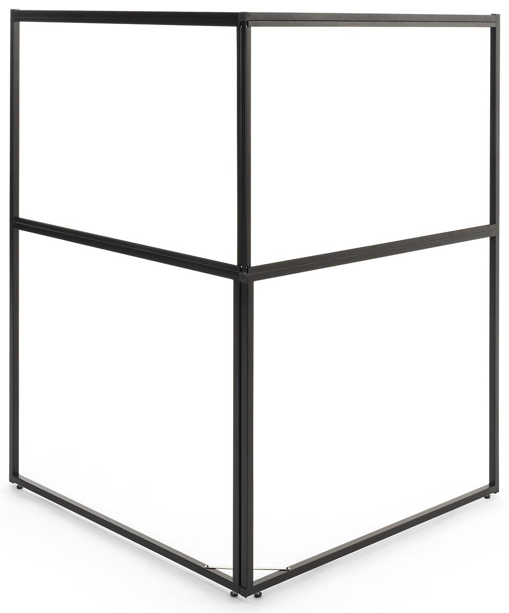 Free Standing Corner Sign Frame | Two Individual Printing Areas