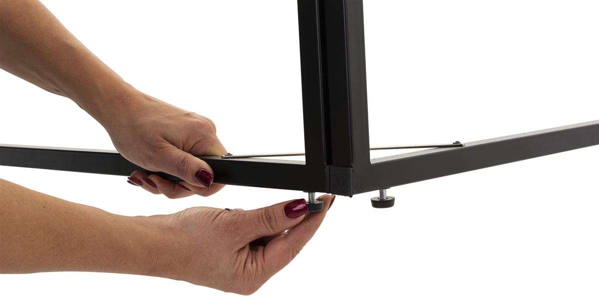 Free Standing Corner Sign Frame | Two Individual Printing Areas