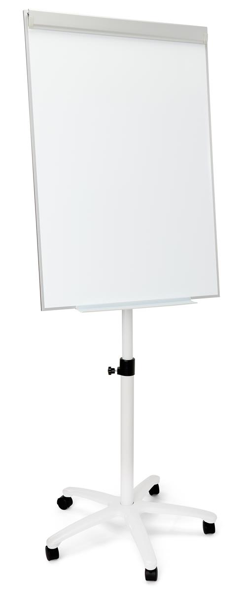 Mobile Dry Erase Whiteboard | Magnetic Surface and Locking Wheels