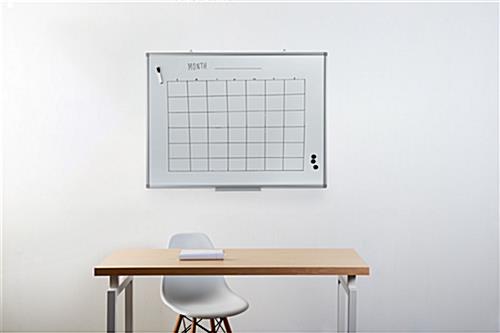 Magnetic Dry Erase Board 36 x 48 | 48 x 36 Landscape Orientation