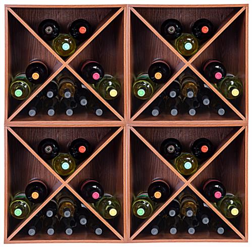 Wine Rack Storage Cube | Stackable Design