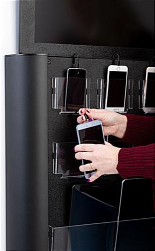 Wall Mounted Digital Cell Phone Charging Station | 8GB Storage