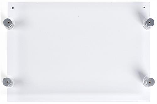 Sign Support Systems | 8.5 x 11 Acrylic Panel - Landscape Format