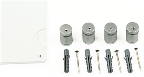 Sign Support Systems | 8.5 x 11 Acrylic Panel - Landscape Format