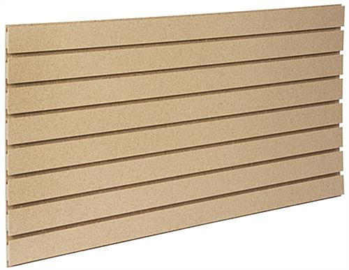 Heavy Duty Slatwall Panel | Readsert™ Strips Included