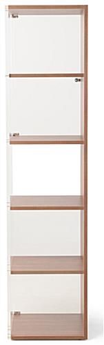 Narrow Display Case | Five Shelves