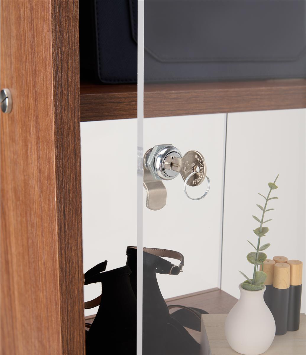 Narrow Display Case | Five Shelves