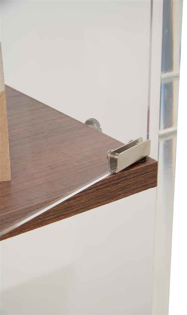 Narrow Display Case | Five Shelves