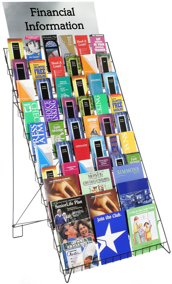Wire Display | Holds Literature & Media