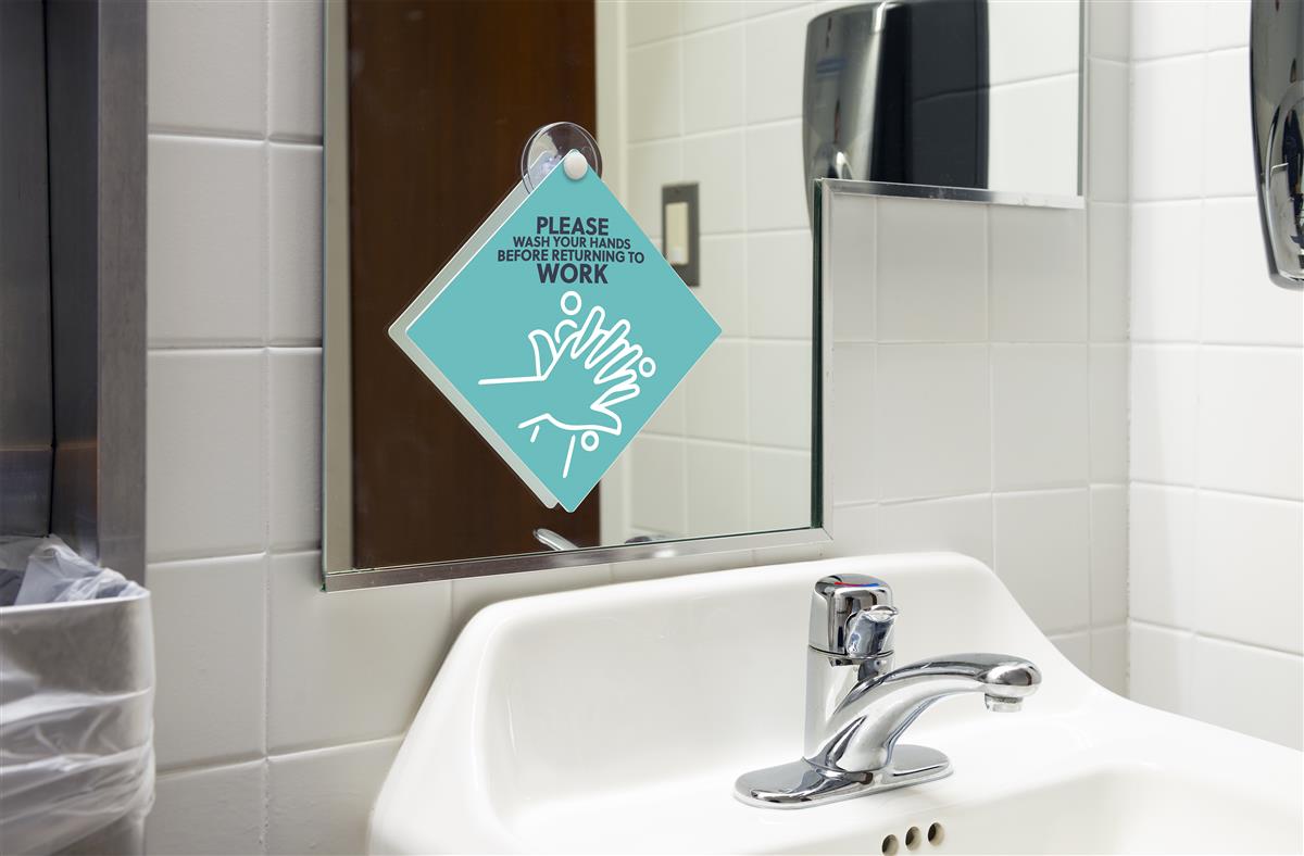 Custom Suction Cup Window Signage | Set of Four