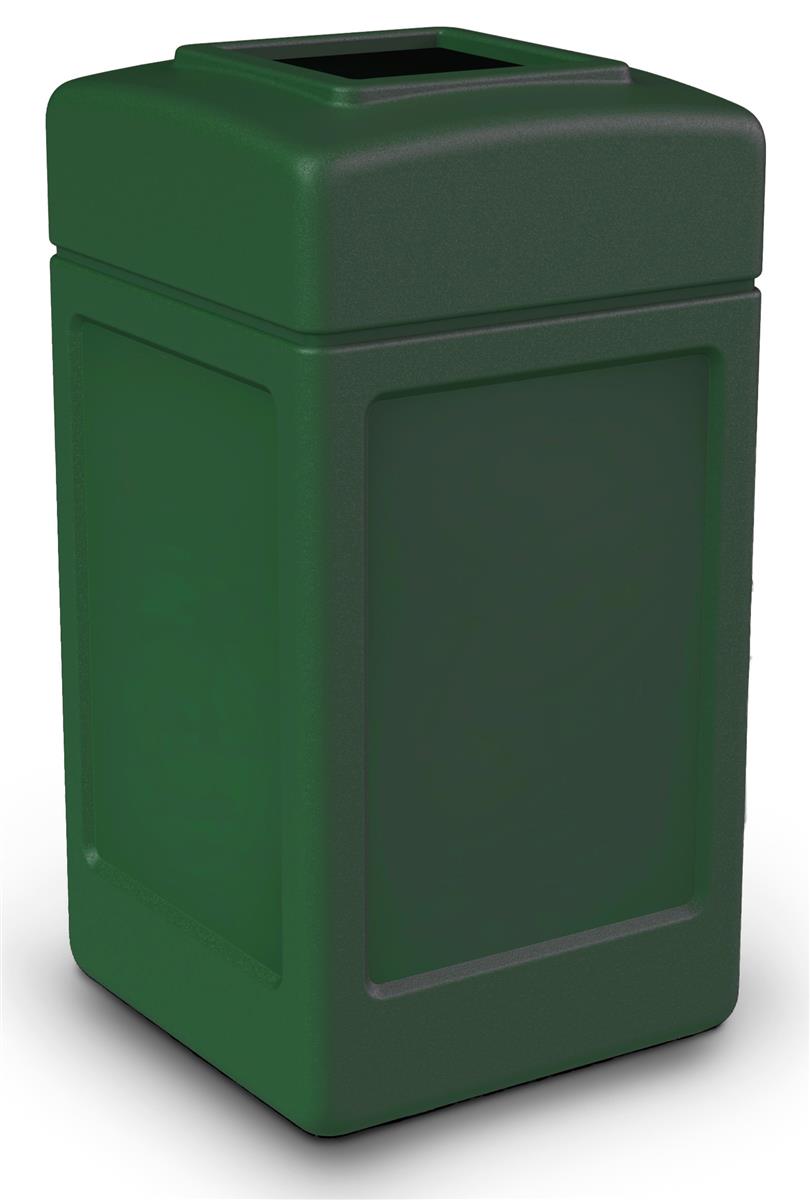 Open Top Trash Can | Holds Up to 42 Gallons of Waste