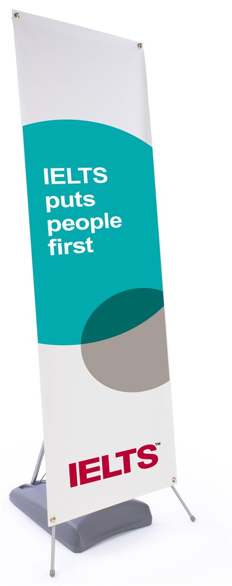 Outdoor Banner Stand | Water Base & Custom Graphics