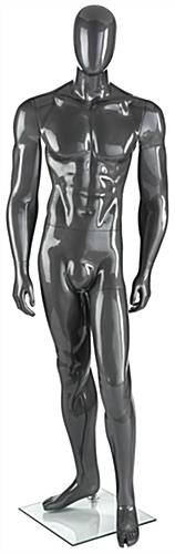 Gray Male Mannequin | Accented Full Body