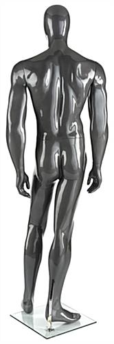 Gray Male Mannequin | Accented Full Body