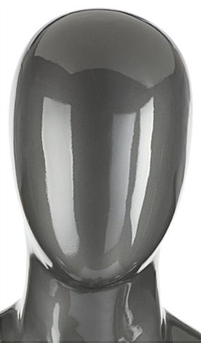 Gray Male Mannequin | Accented Full Body