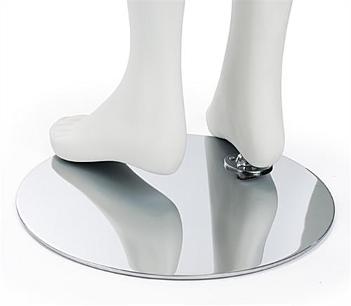 Semi-Abstract Girl Mannequin | Molded Hair & Face