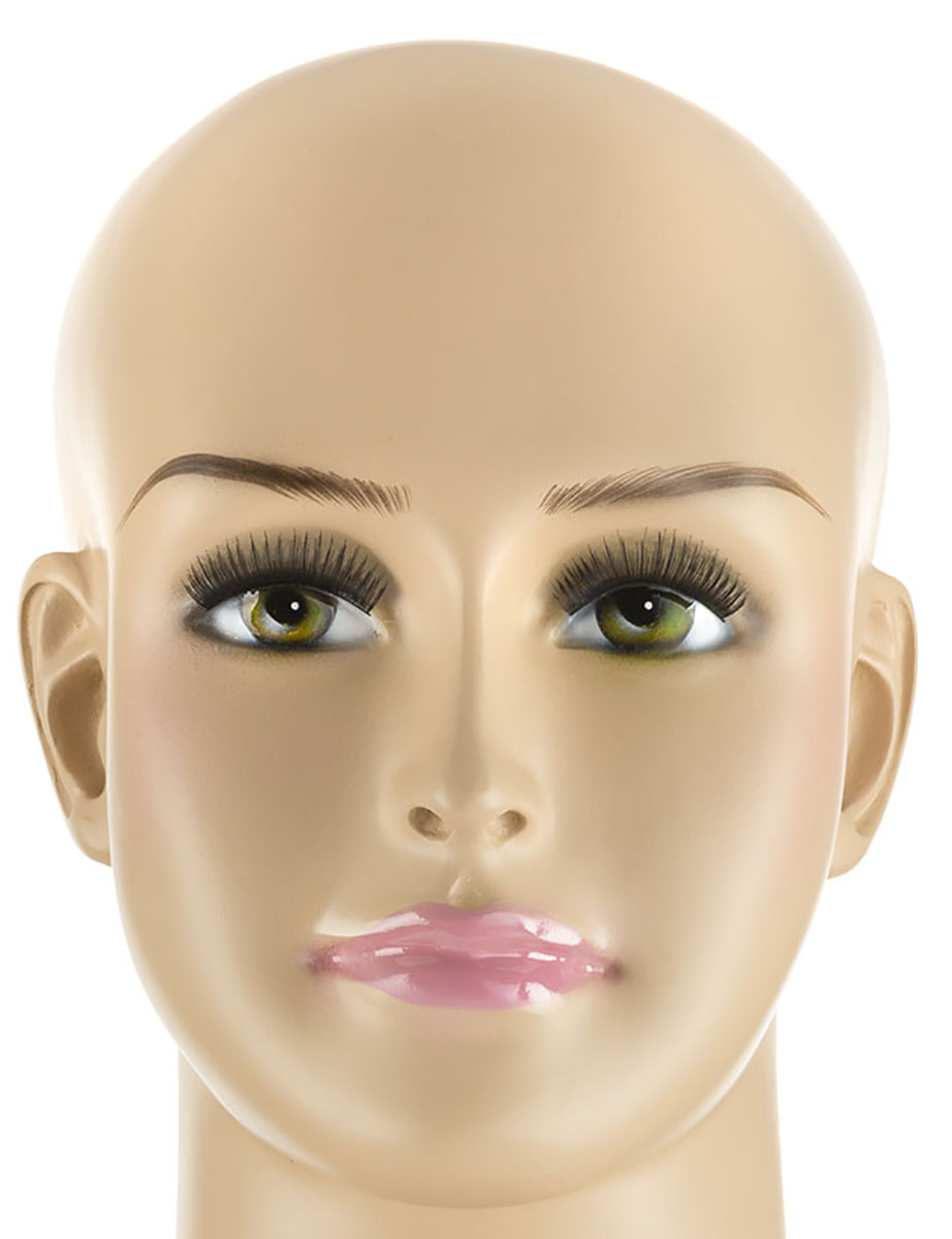 Plus Size Mannequin | Eyelashes & Painted Face | Displays2Go