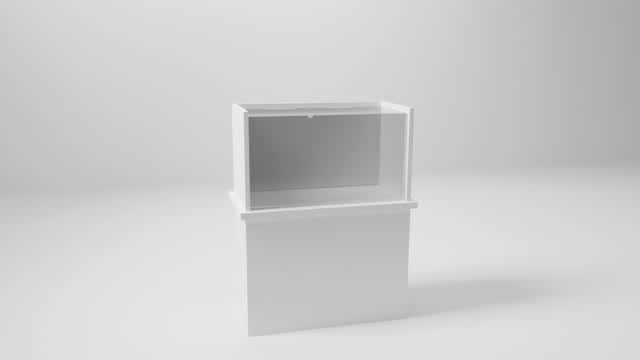 Portable Acrylic Display Counter with Graphics | FSC-Certified ...