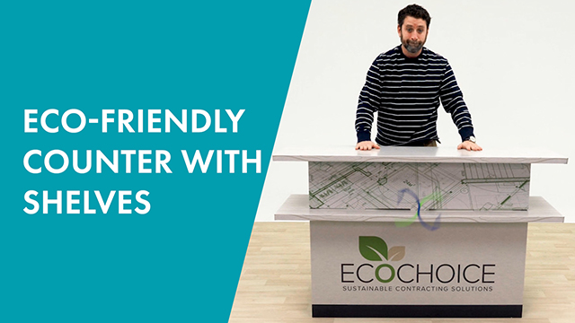 Eco-Friendly Display Counter | Full Color Custom Printing