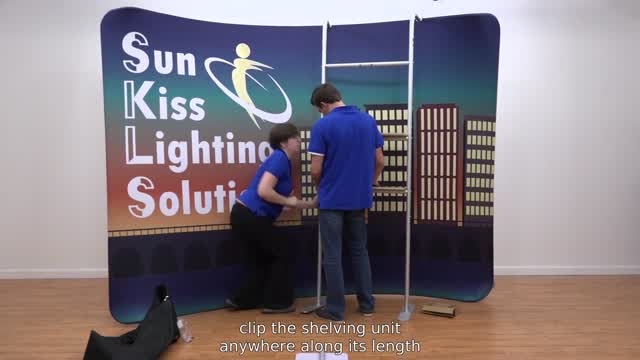 10' Booth Backwall System | Showcase - Displays2go | Displays2go