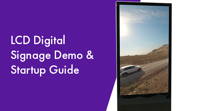 LCD Digital Signage | Product Demo | Displays2Go