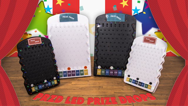 Feature Demonstration of PRZD LED Prize Drop Games