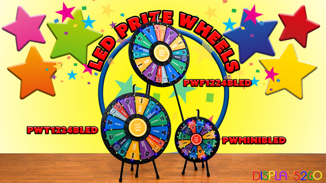 Feature Demonstration of LED Prize Wheels