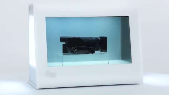 Transparent LCD Box | LED Interior Lighting | Displays2Go